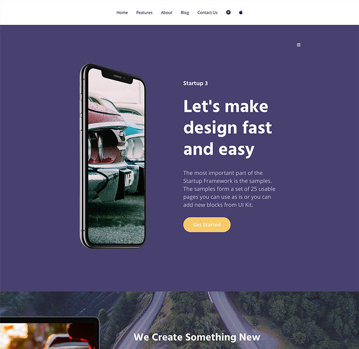 Landing Page Template