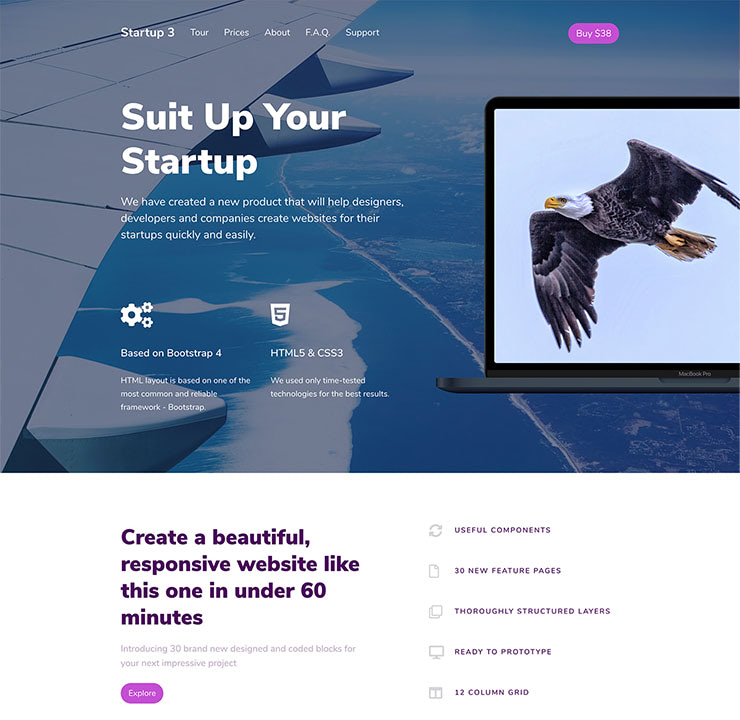 Services Website Template